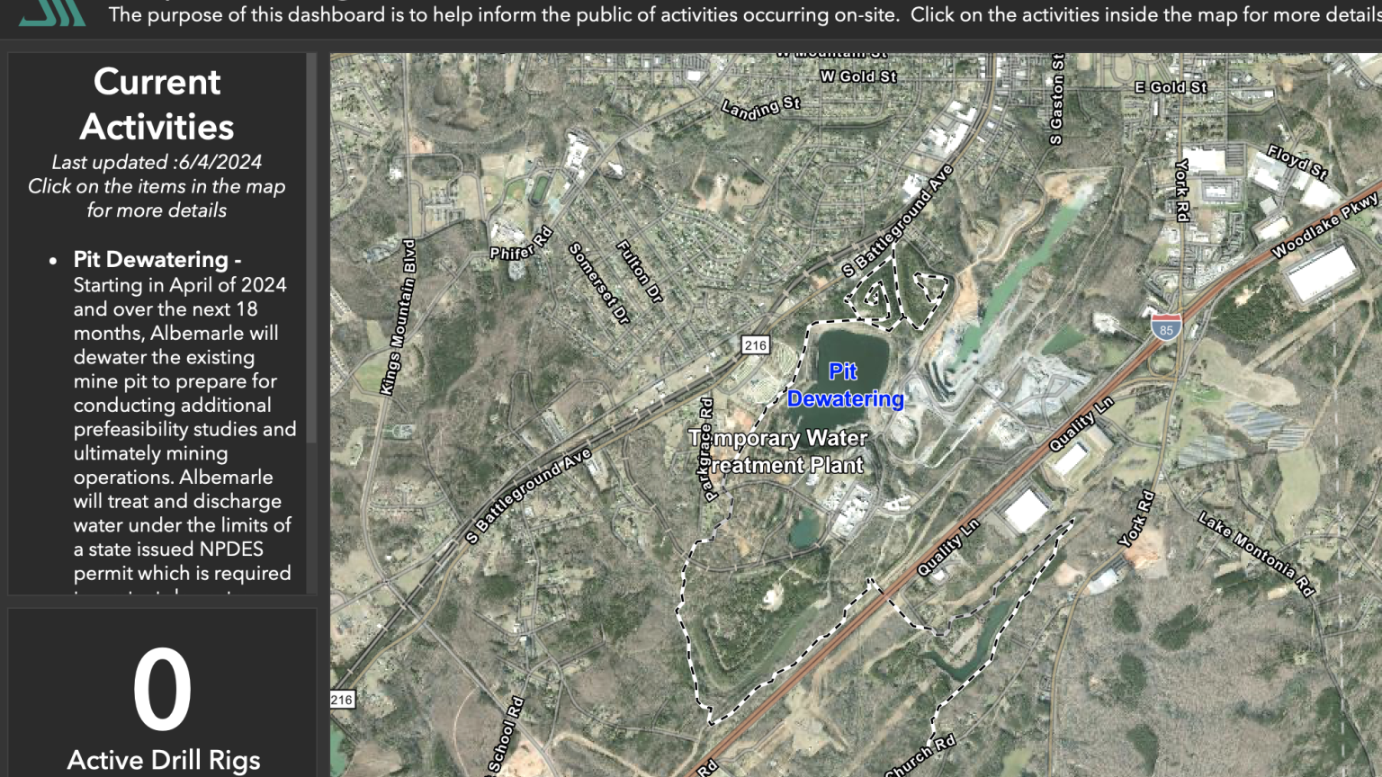 Activities Map | Albemarle